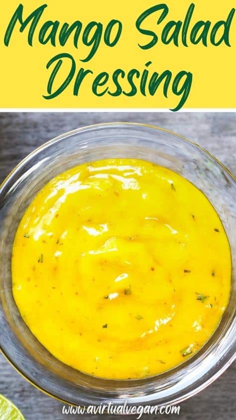 Mango Salad Dressing - A Virtual Vegan