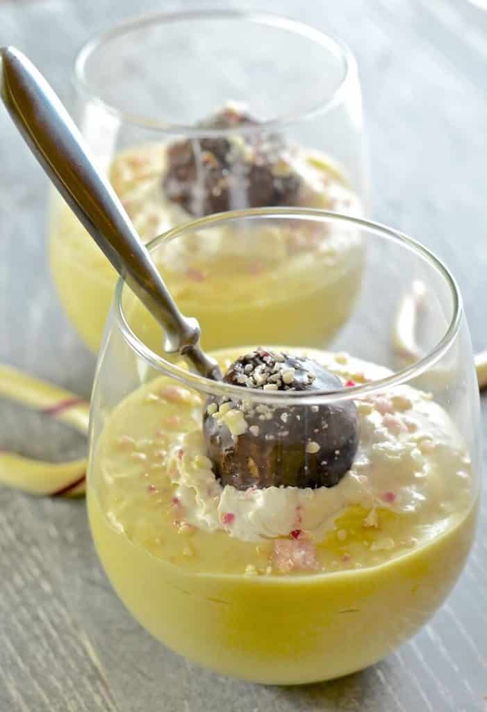 White Chocolate Peppermint Vegan Pudding - A Virtual Vegan