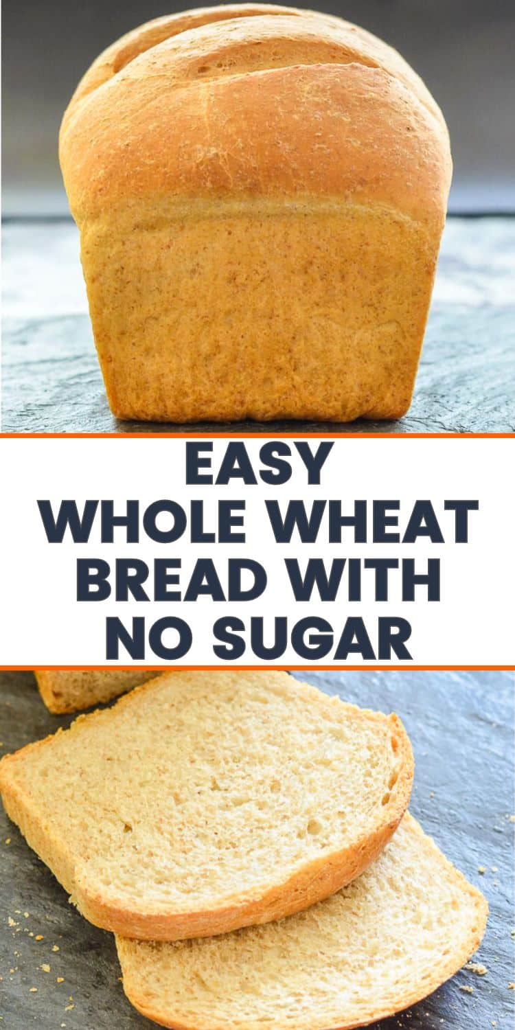 Easy Whole Wheat Bread - Vegan & Sugar Free - A Virtual Vegan