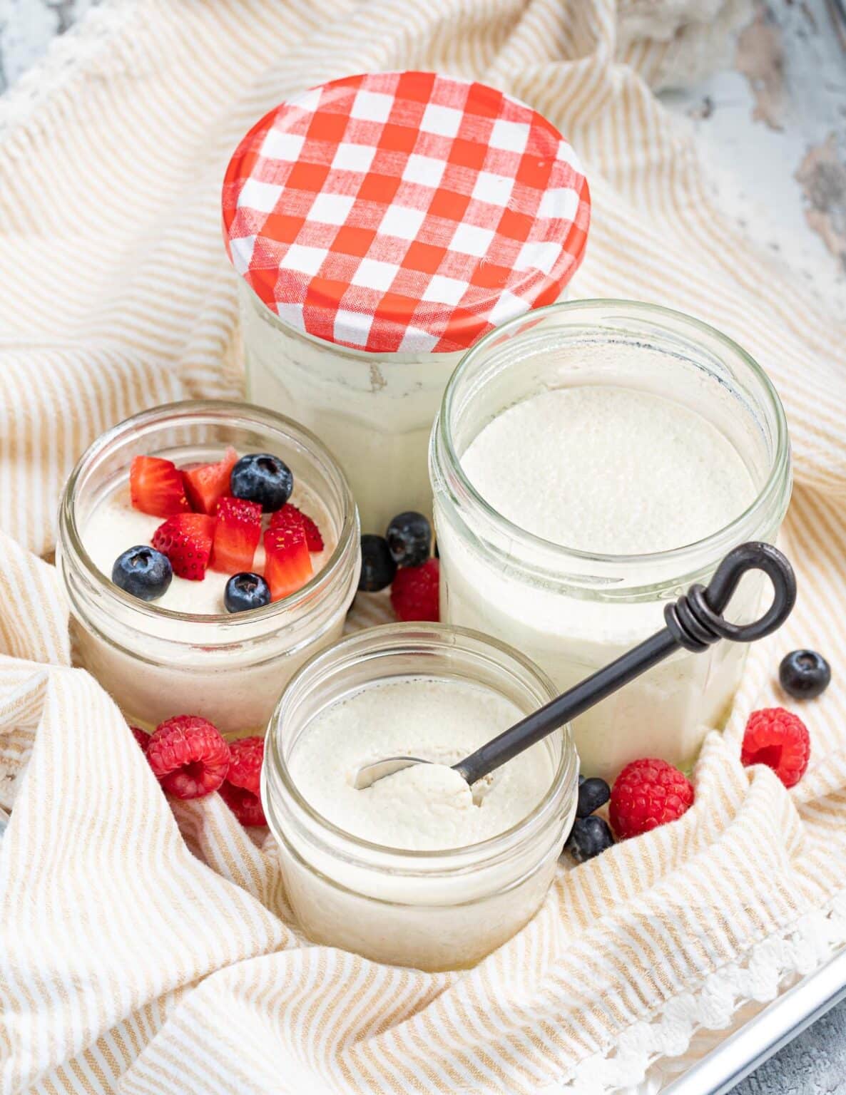 Vegan Yogurt Recipe - So thick & creamy! - A Virtual Vegan