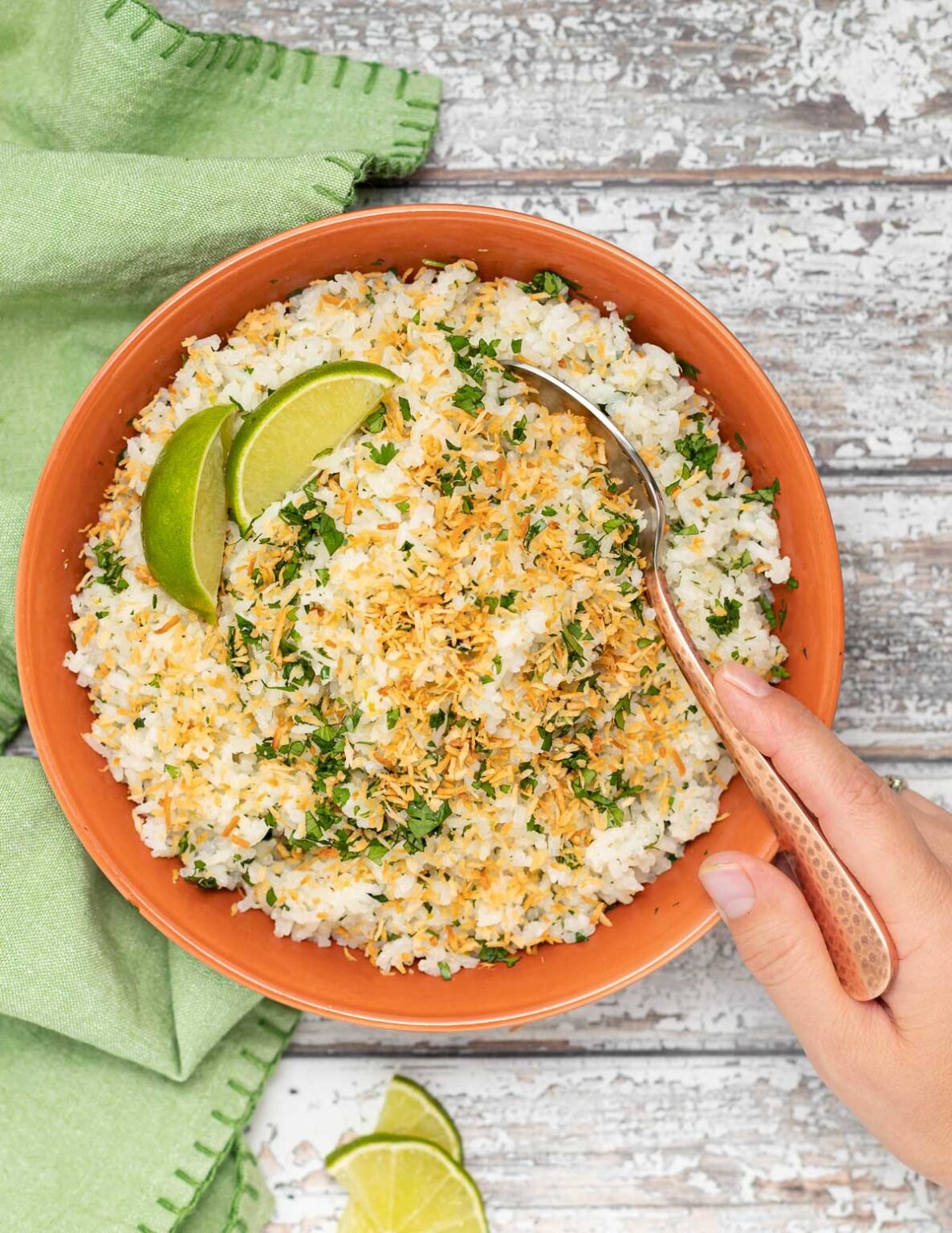 Coconut Lime Rice - A Virtual Vegan