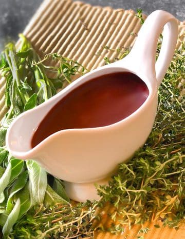 Best Vegan Red Wine Gravy - A Virtual Vegan