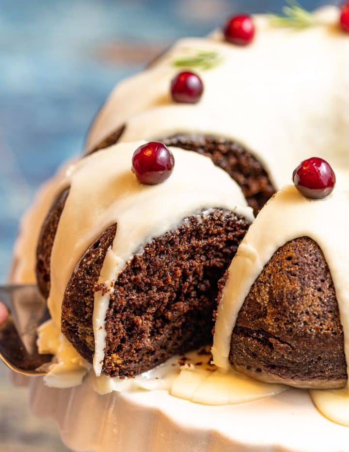 Vegan Gingerbread Cake - A Virtual Vegan