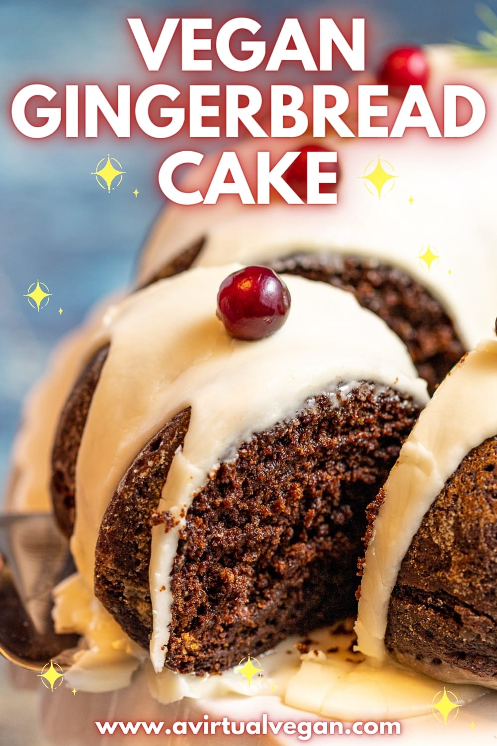 Vegan Gingerbread Cake - A Virtual Vegan