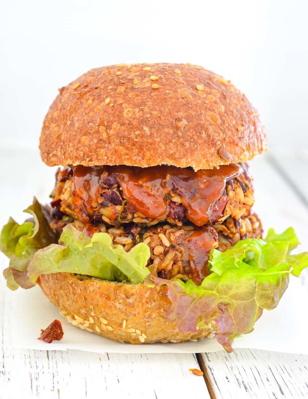 Spicy Chipotle Red Bean Burgers - A Virtual Vegan