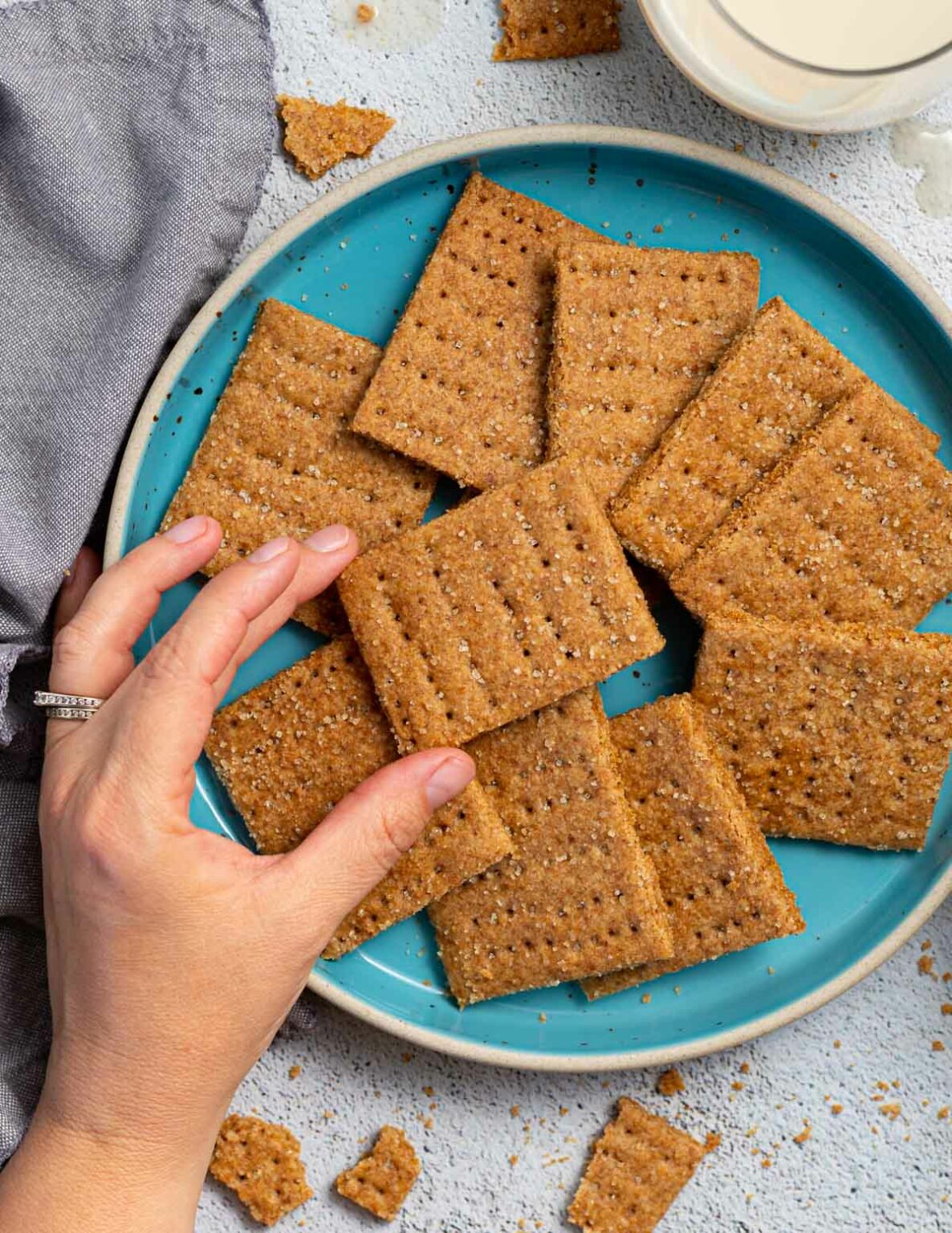 Vegan Graham Crackers - A Virtual Vegan