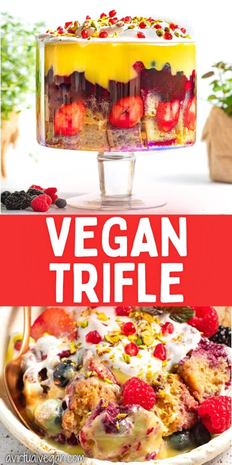 Vegan Trifle - A Virtual Vegan