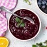 Easy Frozen Berry Compote - A Virtual Vegan