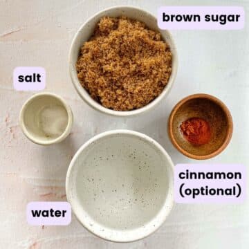 Brown Sugar Syrup - A Virtual Vegan