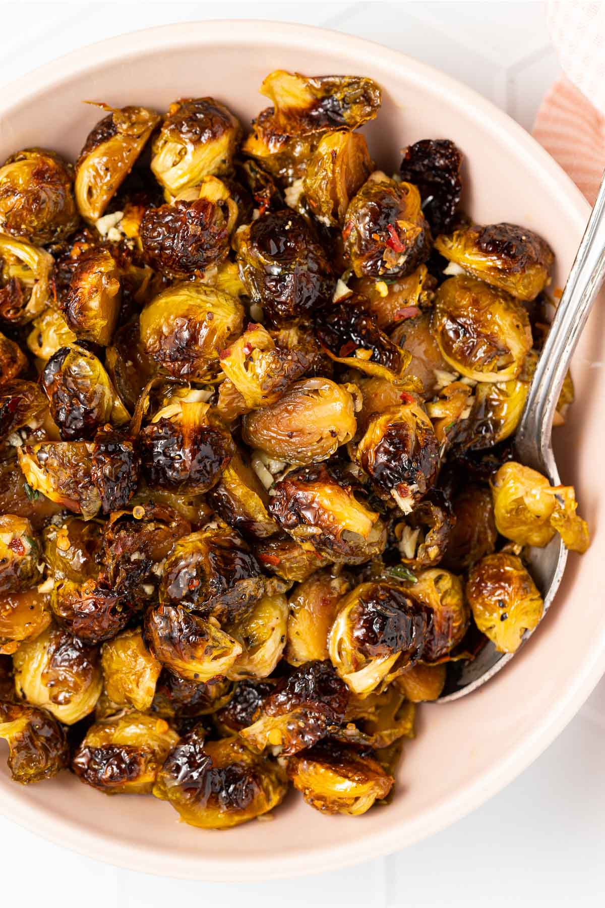 Caramelized Brussels Sprouts - A Virtual Vegan