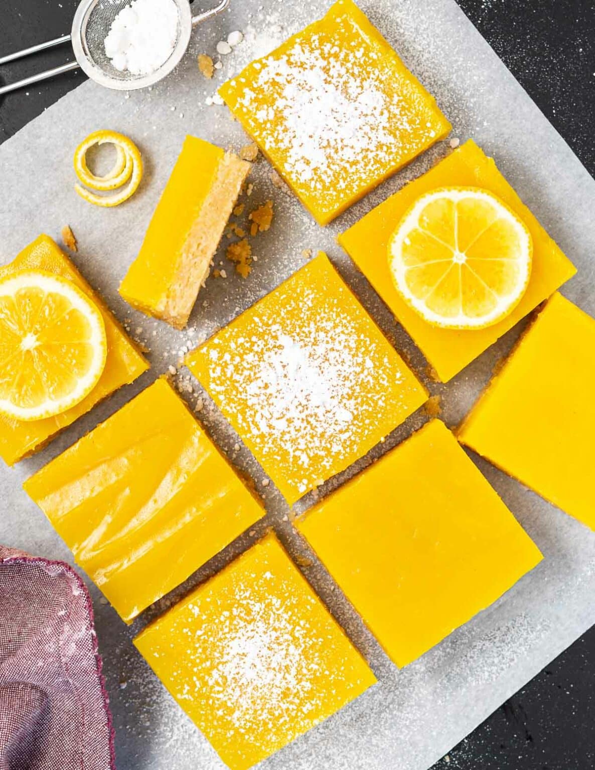 Vegan Lemon Bars - A Virtual Vegan