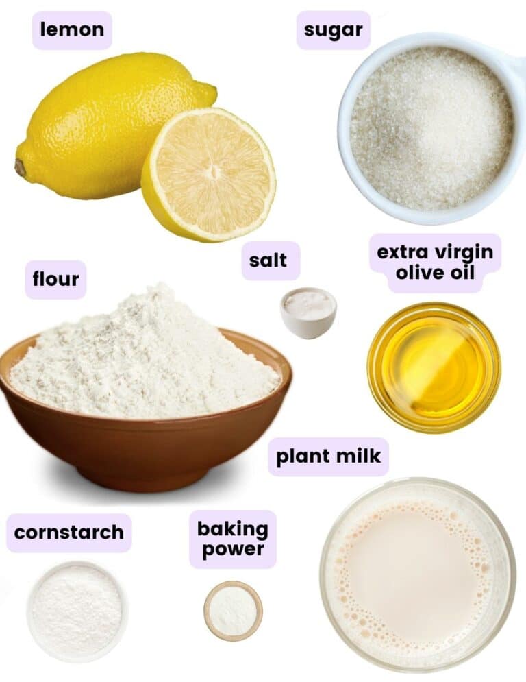 Lemon Self-Saucing Puddings - A Virtual Vegan