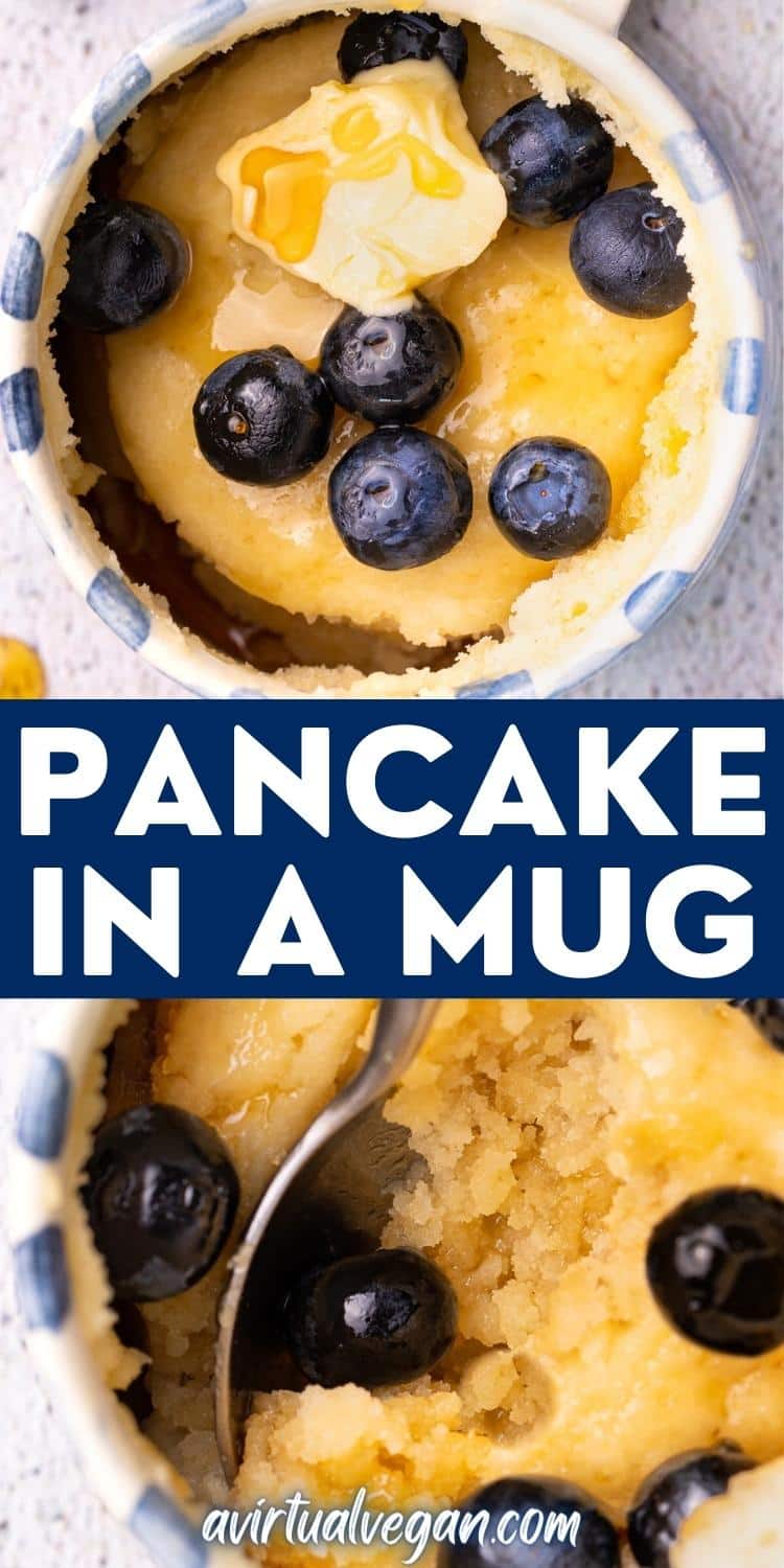 Pancake in a Mug - A Virtual Vegan