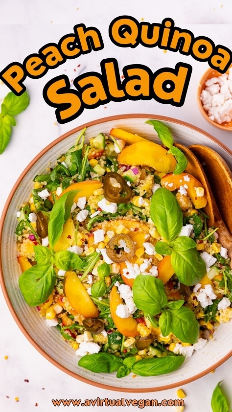 Peach Quinoa Salad – Vegan-News.net