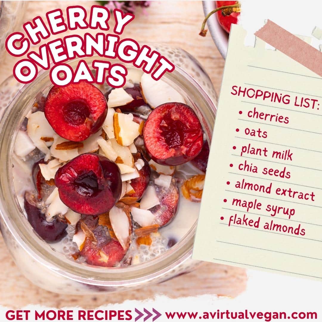 Cherry Overnight Oats – Vegan-News.net