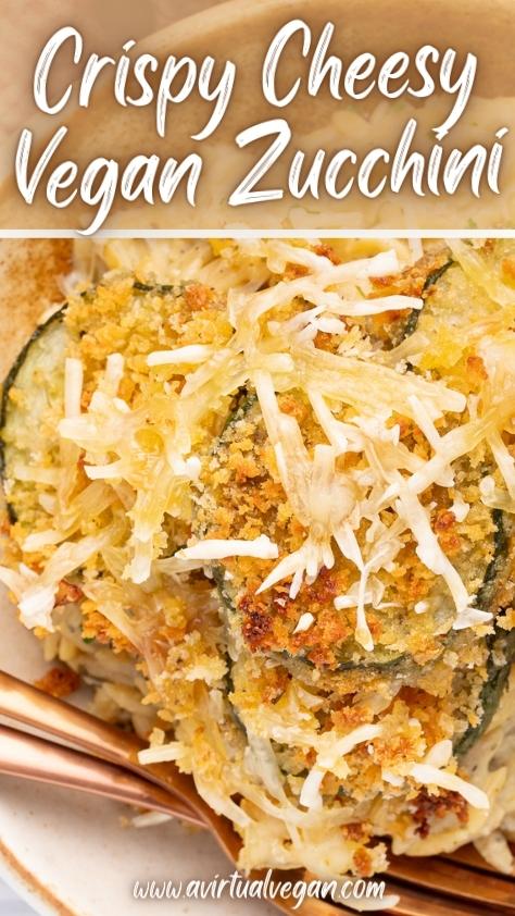 Crispy Baked Zucchini Slices - A Virtual Vegan