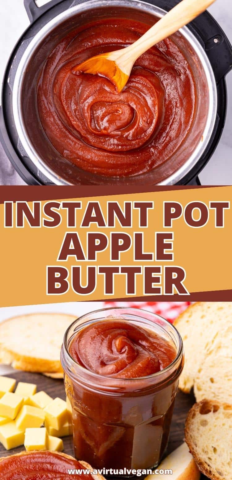 Instant Pot Apple Butter - A Virtual Vegan
