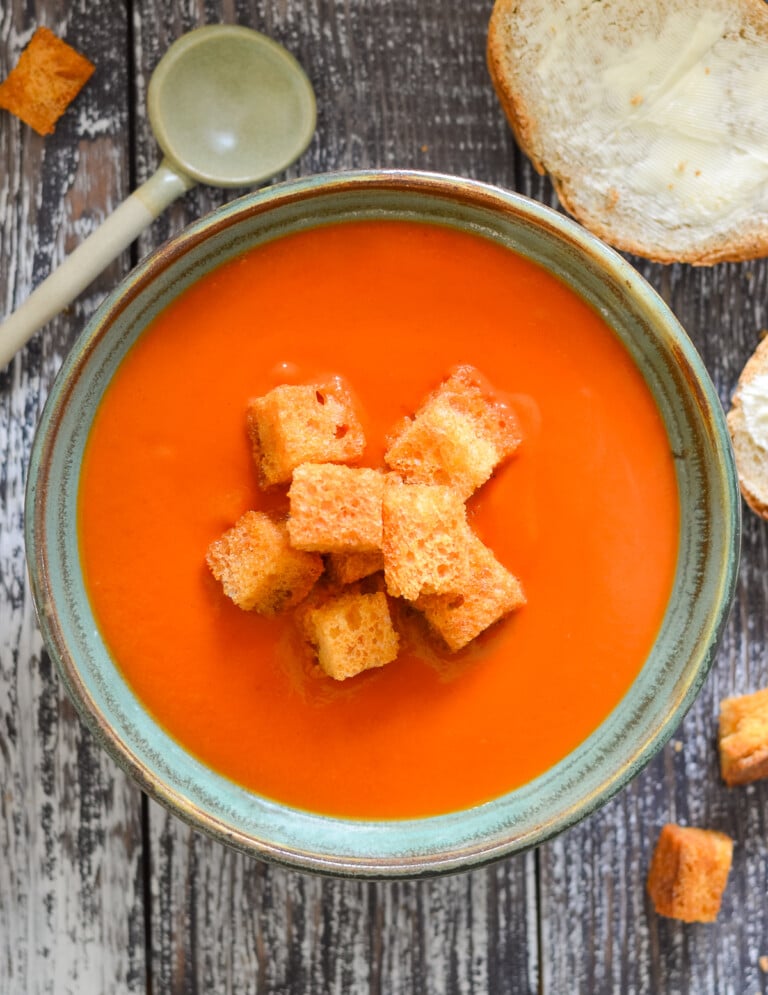 Vegan Tomato Soup - A Virtual Vegan
