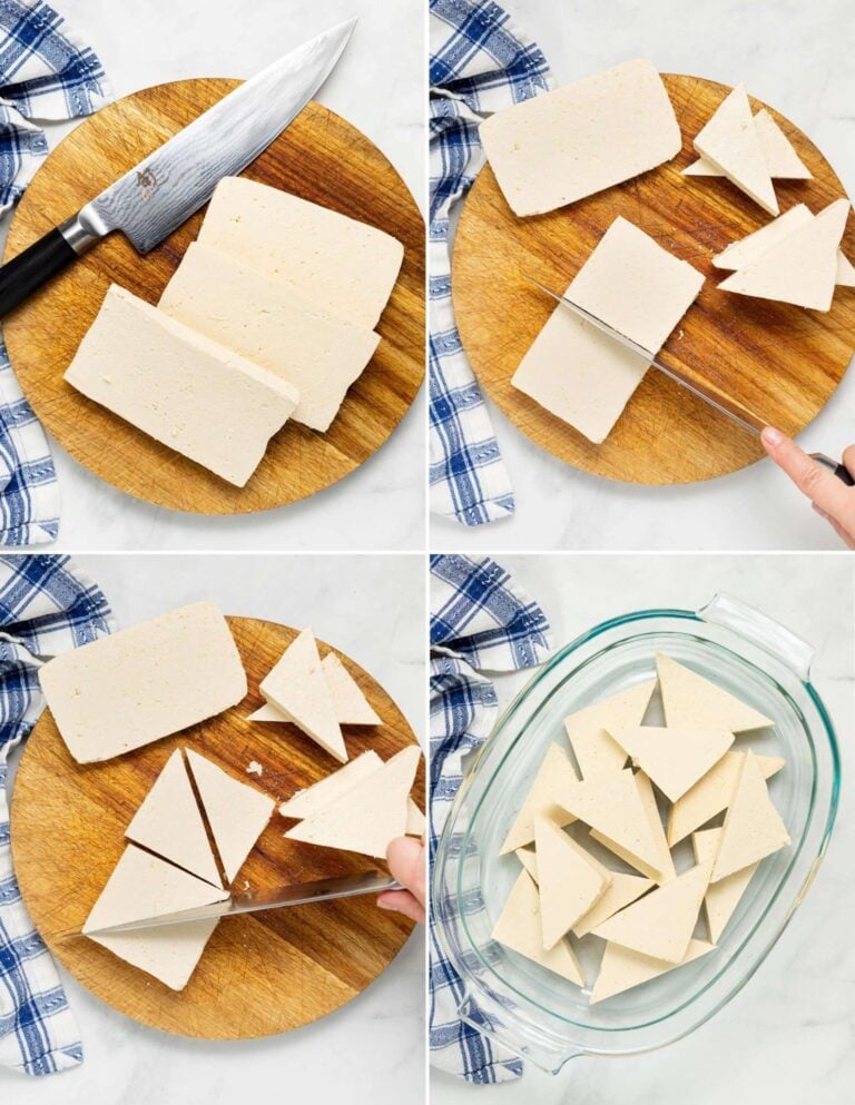 Baked Tofu- with no pressing or marinating - A Virtual Vegan