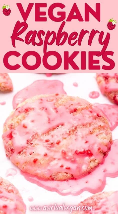 Vegan Raspberry Cookies - A Virtual Vegan