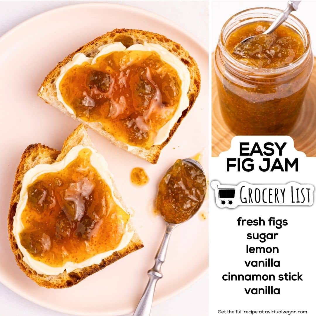 Easy Fig Jam - A Virtual Vegan