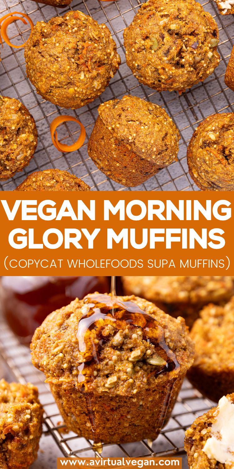 Vegan Morning Glory Muffins - A Virtual Vegan