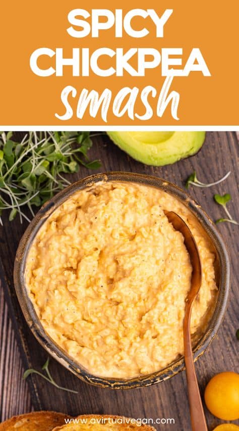 Spicy Chickpea Smash - A Virtual Vegan