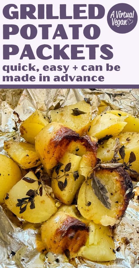 Grilled Potato Packets - A Virtual Vegan