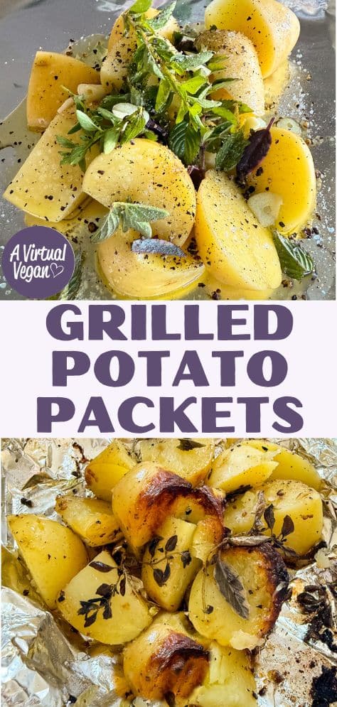 Grilled Potato Packets - A Virtual Vegan