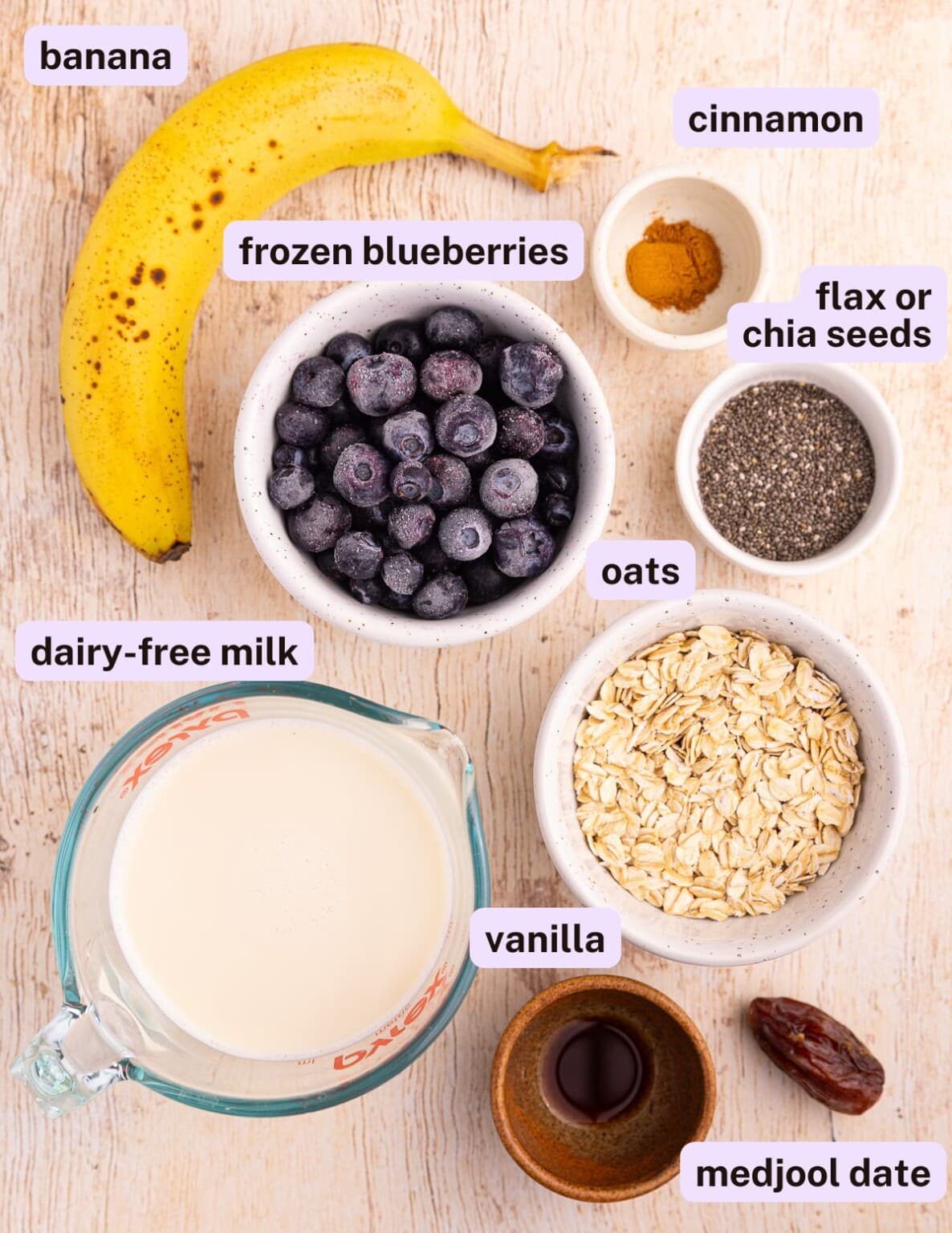 Blueberry Banana Smoothie - A Virtual Vegan